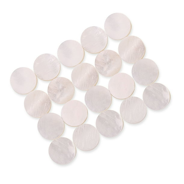 Inlay Dots,20Pcs Fretboard 6mm Inlay Fretboard Markers Fretboard Inlay ...