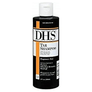 DHS Tar Shampoo Fragrance-Free & Therapeutic Powerful Scalp Treatment ...