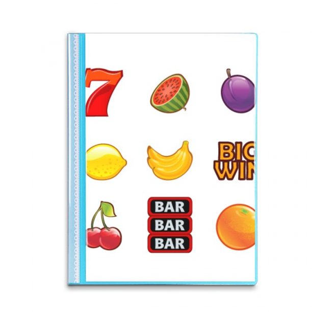 Fruit Digital Cartoon Illustration Pattern Book Sheet Protectors ...