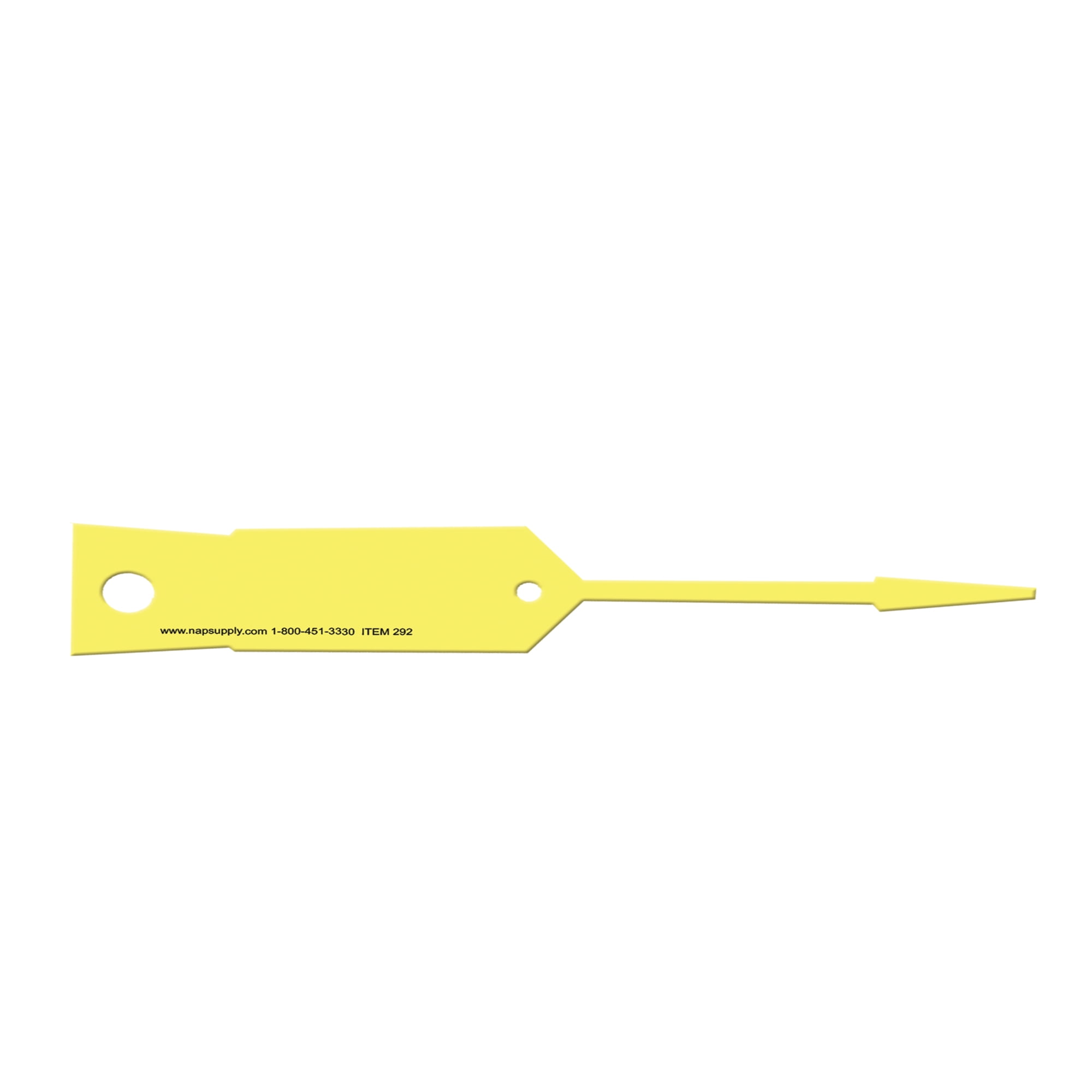 Self-Locking Arrow I.D. Tags - 5 Packs of 1000 (Yellow) - Walmart.com