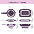 MEKBOK SET - 2 Collapsible Colanders (Strainers), Sizes 7.8" - 2 Quart ...