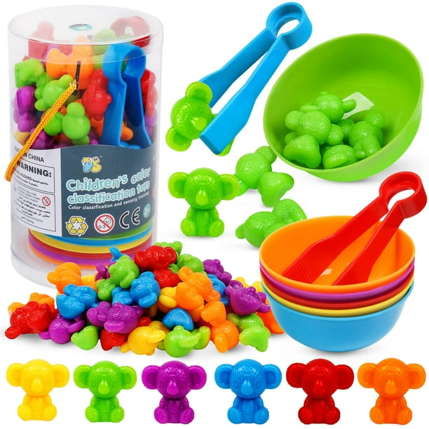 Counting Toys Koalas Matching Game with Sorting Bowls,Math Games ...