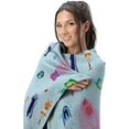 Inside Out 2, Emotions Pattern, Silk Touch Throw Blanket, 50 x 60 ...