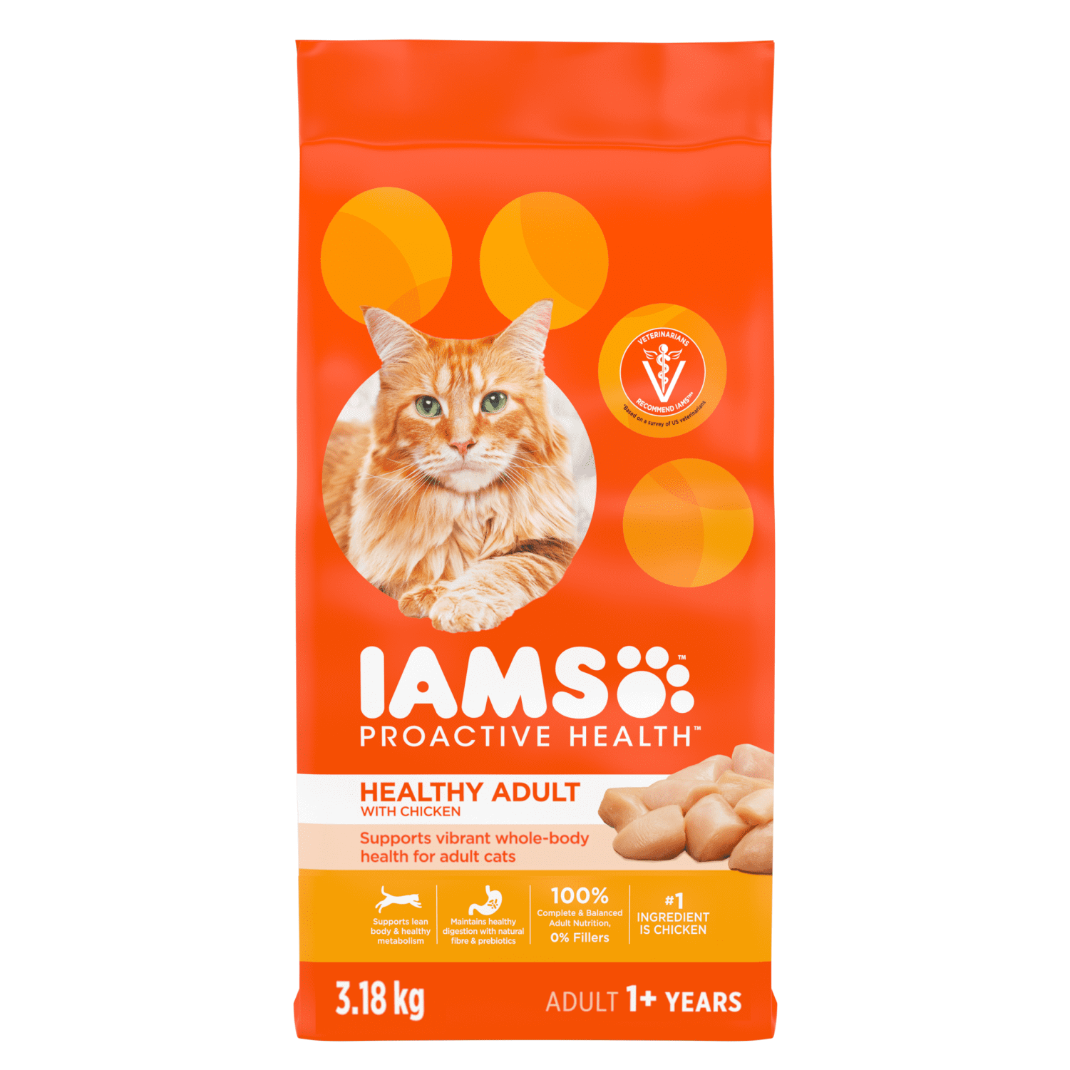 Click here for Iams Proactive Health Healthy Adult Dry Cat Food W... prices