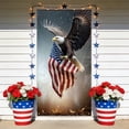 70.87x35.43 Inch Independence Day Door Cover, Hanging Background Fabric ...