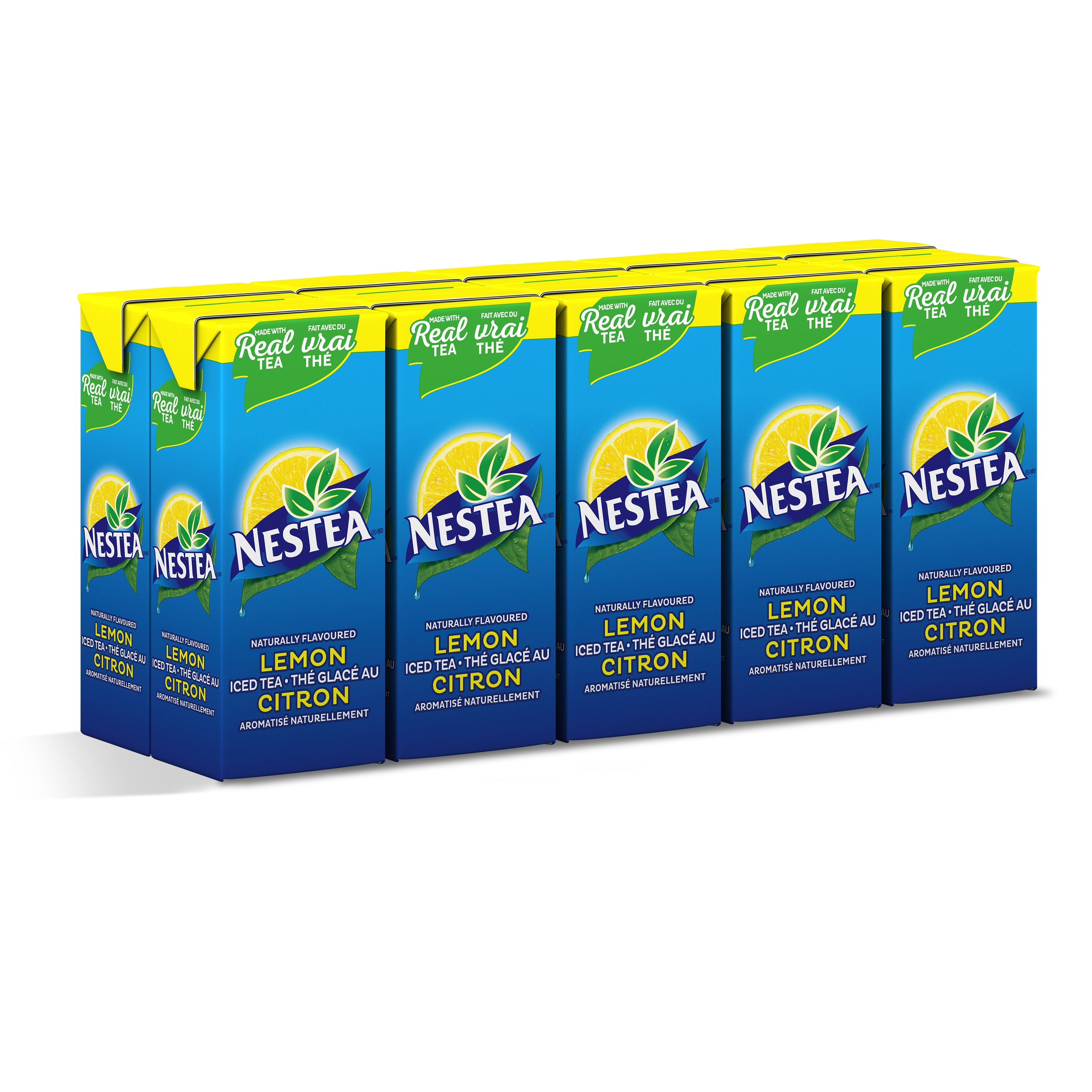 Nestea® Lemon Iced Tea 10x200mL, NESTEA LEMON TEA TETRA - Walmart.ca