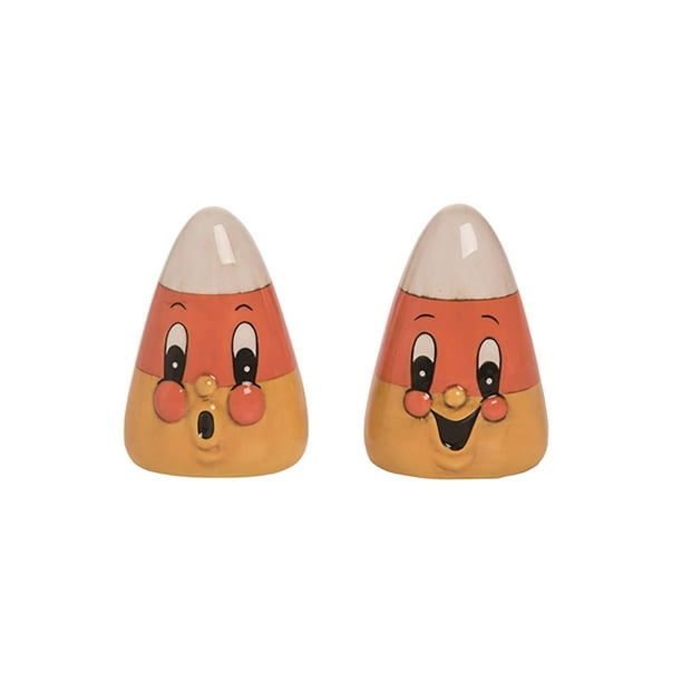 Johanna Parker Candy Corn Salt & Pepper Shaker Set - Walmart.com