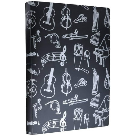 Music Folder A4 Size Sheet Music Folder Paper Documents Music Themes 40 ...
