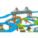 Dino Safari Galaxy Flex-Track 115 Piece With Intelli-Bus - Walmart.com