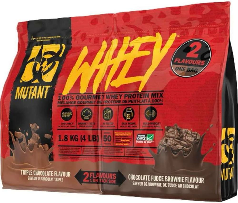 MUTANT WHEY DUAL 4LBS TRIPLE CHOCOLATE Y CHOCOLATE BROWNIE MUTANT Chocolate y Brownie | Walmart ...