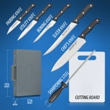 Maxam® Knife Set with Cutting Board - Walmart.com