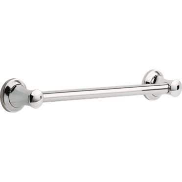 Delta 41724 24" Transitional Decorative ADA Grab Bar, Chrome - Walmart.com