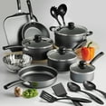 Tramontina Primaware 18 Piece Non-stick Cookware Set, Steel Gray ...