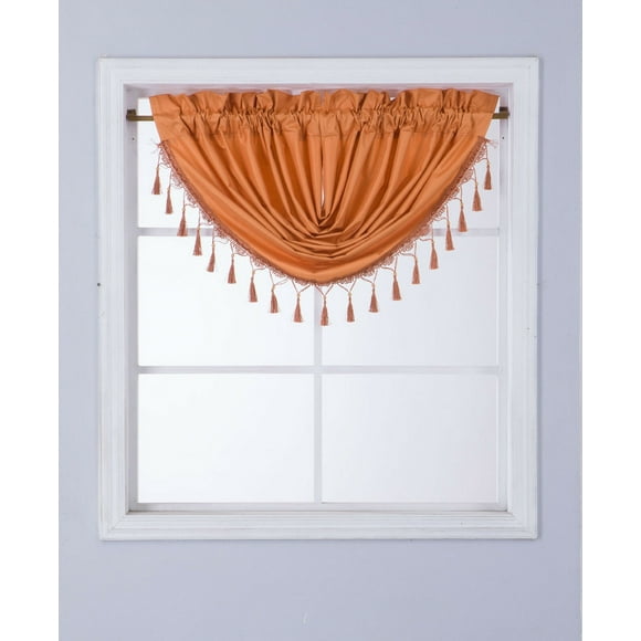 Burnt Orange Valances