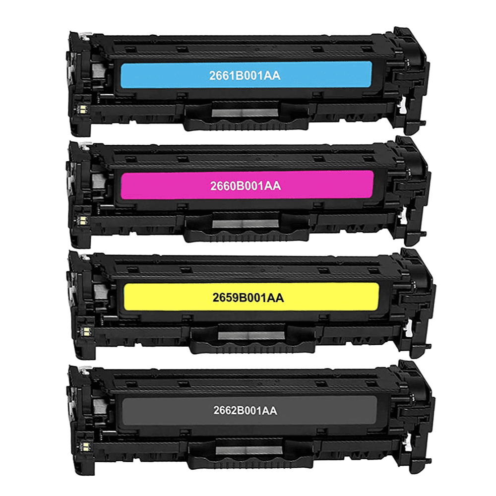 4 Pack New Black Cyan Magenta Yellow Toner Cartridge For Canon 118 ...