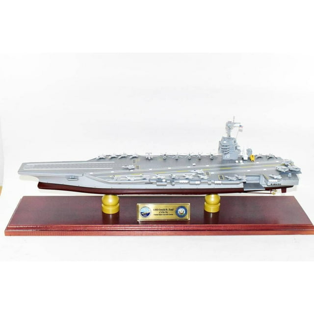 USS Gerald R Ford CVN-78 Ford Class Carrier Model, Navy,Scale Model ...