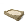 Step2 Naturally Playful Sandstone Beige Plastic Sandbox Toy with Cover ...