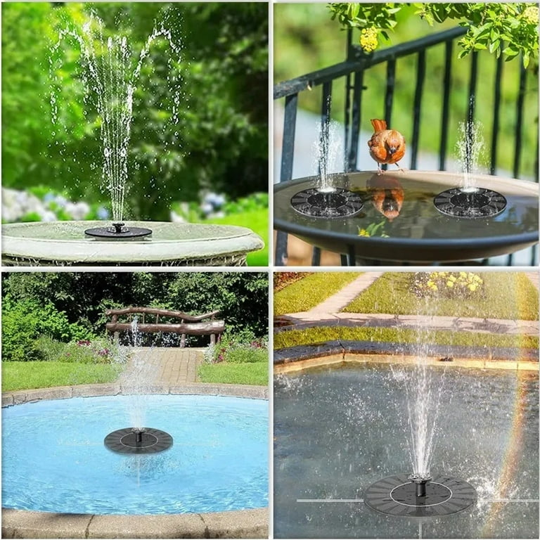 Small Solar Powered Fountains
