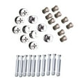 Myenne 24 Sets Cam Bolt Nuts Furniture Connecting Dowels Cam Lock ...