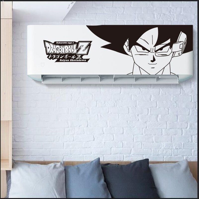 Pegatina de aire acondicionado de Dragon Ball Goku, pegatinas de pared ...