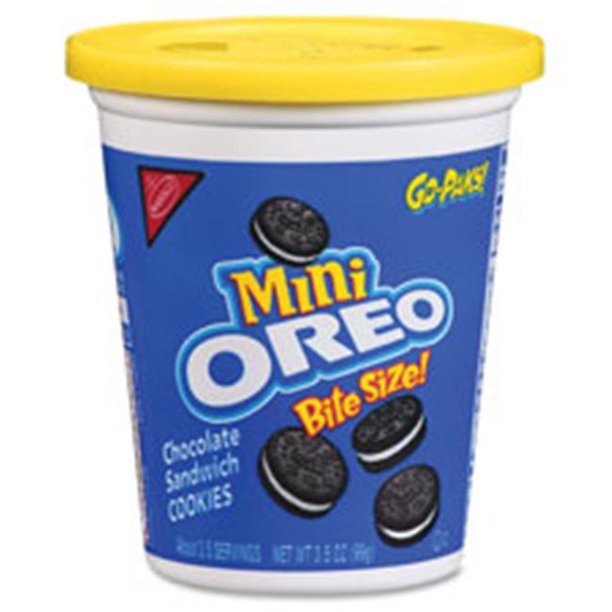Nabisco Food Group NFG03214 Mini Oreo Bite Size Cookies Go Pack, 8 Per ...