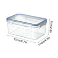 Refrigerator Pantry Storage Organizer Bins Stackable Plastic Clear