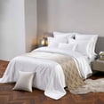Abstract Art Bed Runner King Size Classic Brown Line Gradient Texture ...