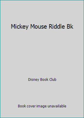 Pre-Owned Mickey Mouse Riddle Bk (Hardcover) 0394925211 9780394925219 ...