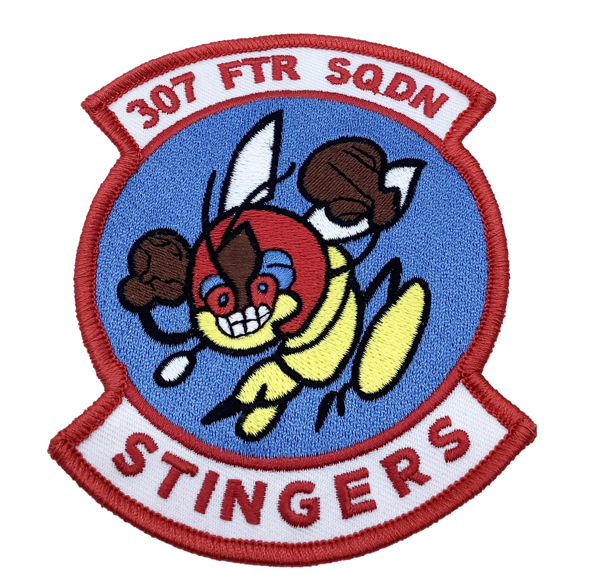 307th Fighter Squadron Patch – With Hook and Loop - Walmart.com
