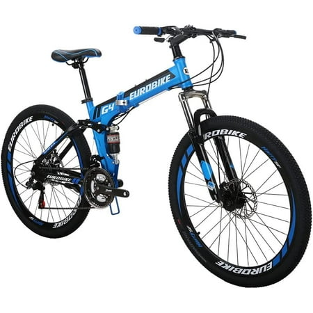 SD G4 Adult Folding Bike 17Inch Steel Frame Mountain Bikes 21 Speed ...