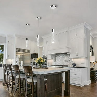 Modern Square LED Pendant Light for Kitchen Island, Dinning Room ...