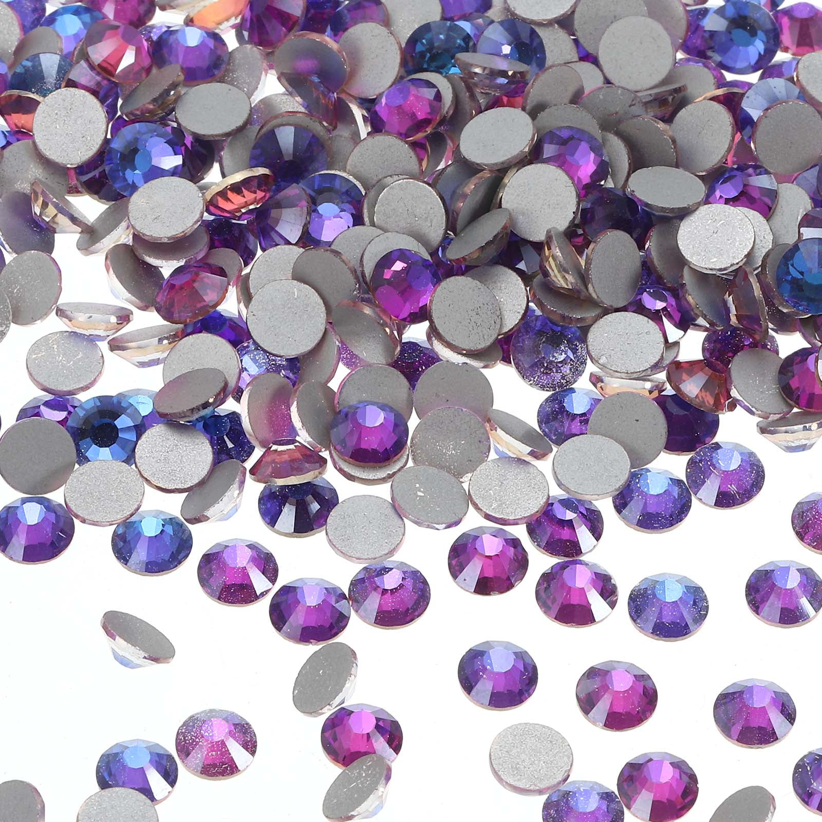 Click here for Uxcell Round Flatback Rhinestones Flat Back Crysta... prices