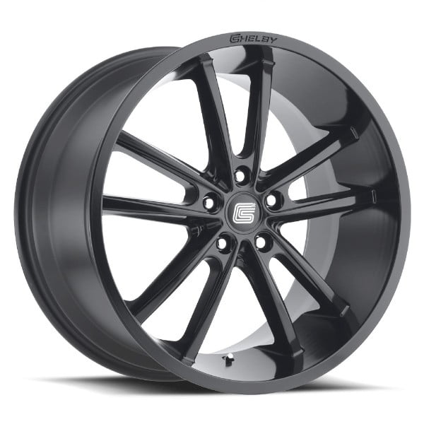 20" Black CS-2 Wheel by Carroll Shelby Wheels CS2-295430-B - Walmart ...