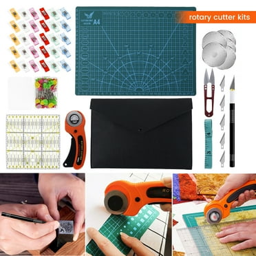 Fiskars Rotary Fabric Sewing Cutting Set, 3 Pieces, Gray - Walmart.com