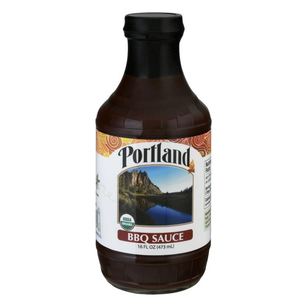 Portlandia Foods BBQ Sauce, Organic-14 floz - Walmart.com