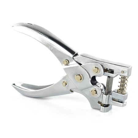 2-in-1 Handheld Metal Puncher Plier for ID Cards, Badges, and PVC Tags ...
