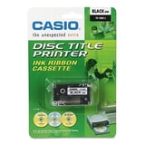 Casio Disc Title Writer Tape, Black - Walmart.com