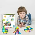 EverPlay Magnetic Building Blocks for Kids, 61 PC Tile Set, STEAM Learning Toy - Walmart.com