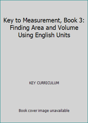 Pre-Owned Key to Measurement, Book 3: Finding Area and Volume Using ...