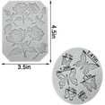 5 Pack Butterfly Rose Silicone Mold for Crafts - Multi-Use Fondant ...