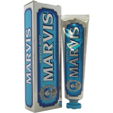 Marvis Luxury Oral Care Whitening Mint Toothpaste, 3.8 Oz for Beautiful ...