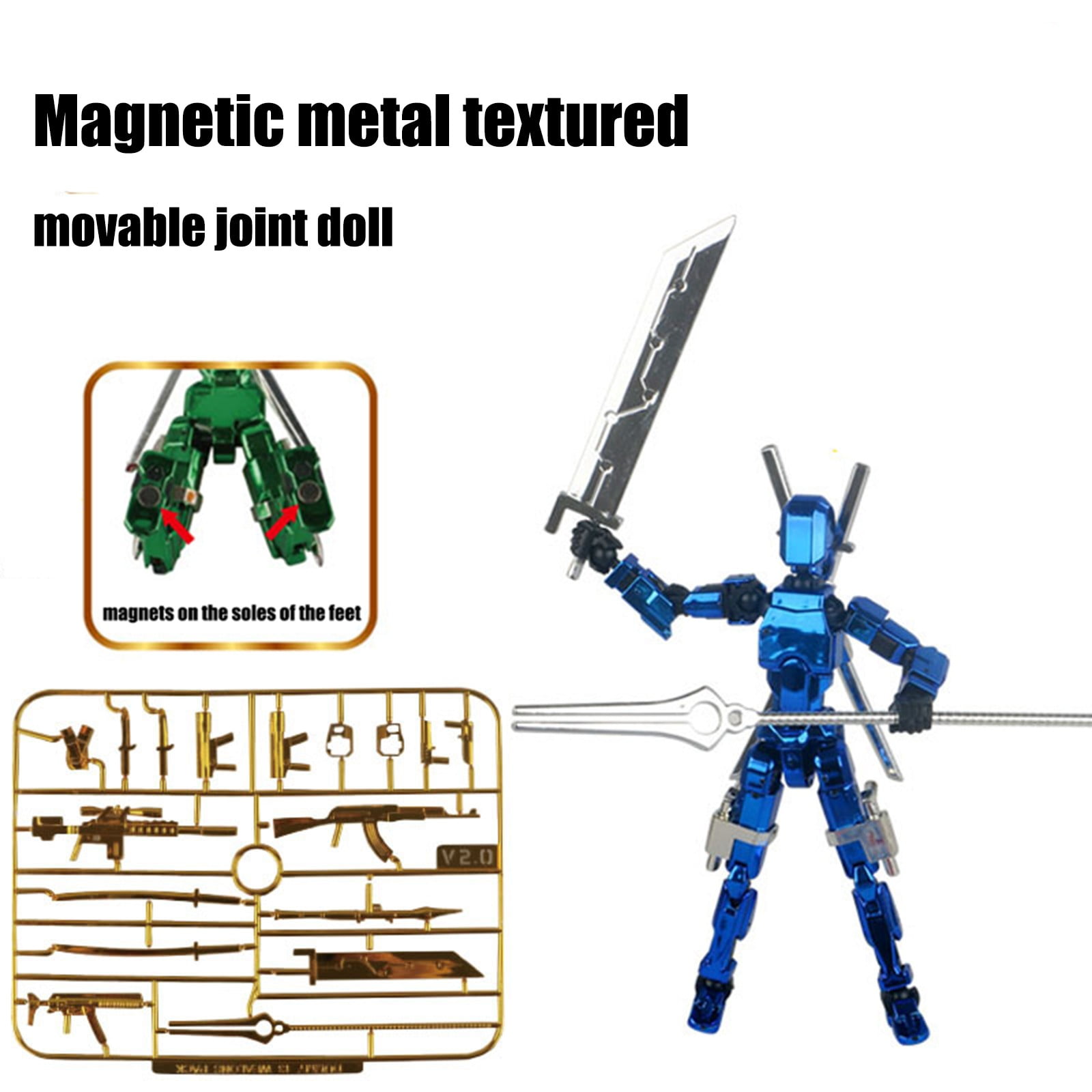 Click here for Naojie Magnetic Multi-Joint Action Figures &diy De... prices