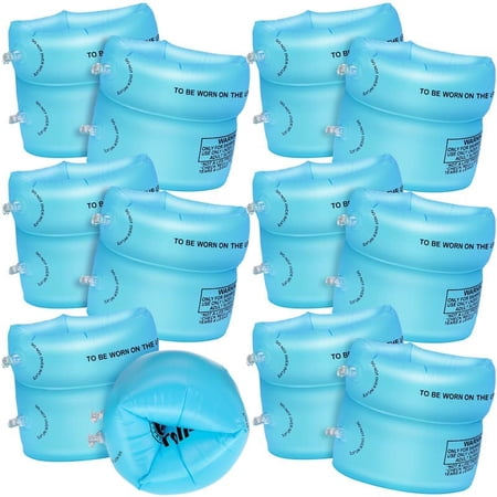 12 Pack Arm Floaties Swim Arm Bands Inflatable Water Float Wings ...