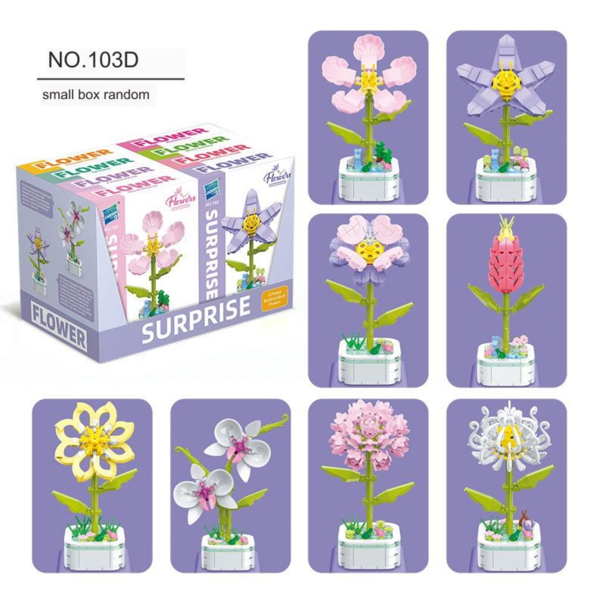 1 Set Mini Building Blocks Smooth Edges Spatial Imagination Ability ...