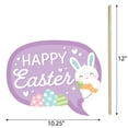 Big Dot of Happiness Funny Spring Easter Bunny - Happy Easter Party ...
