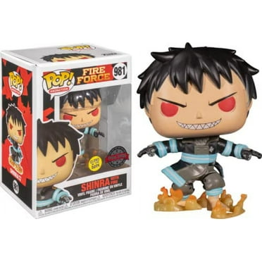 Funko Pop! Animation: Fire Force - Shinra with Fire, Vinyl Figure ...