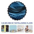 BESTYASH Round Shaped Multi Color Iron Sign Blank Metal Board for DIY ...