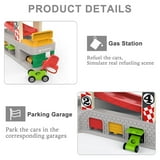 TOP BRIGHT Car Ramp Racer Toy for Kids 2-3 Years, Race Track Toy with 4 ...