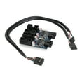 PC Case Internal 9-Pin USB 2.0 Male 1 To 4 Female Splitter PCB Chipset ...