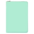 A5 PU Leather Notebook with Zipper Closure & Lined Paper,200 Pages,8.27 ...